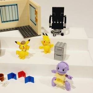 Toys | Mega Construx Pokemon Detective Pikachu Pikachus Office ...